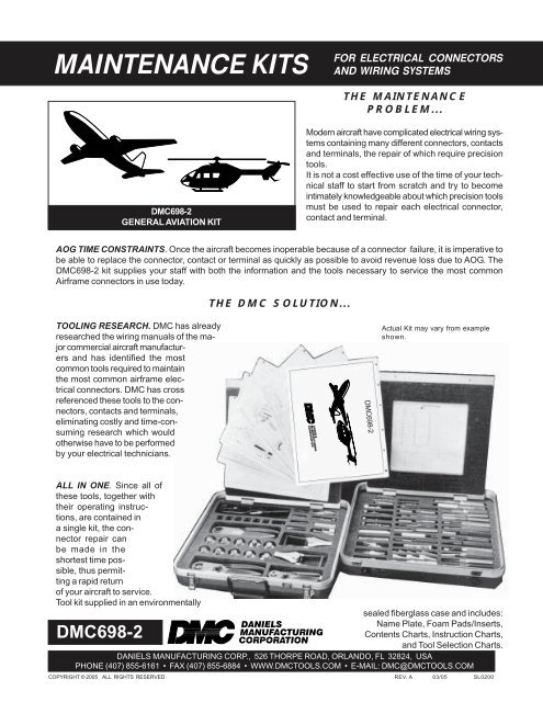 DMC698-2 - Daniels Manufacturing Corporation