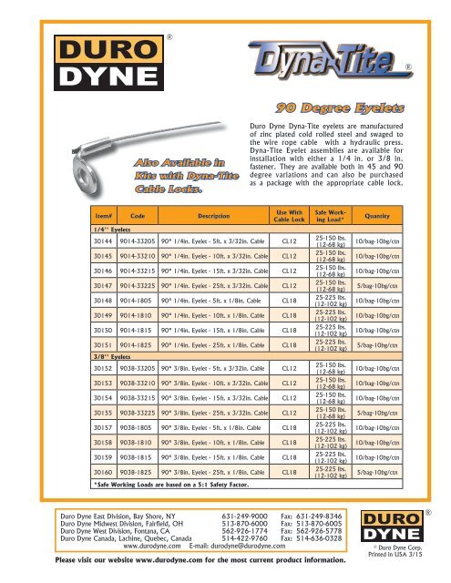 Eyelets Lit Sheet - Duro Dyne