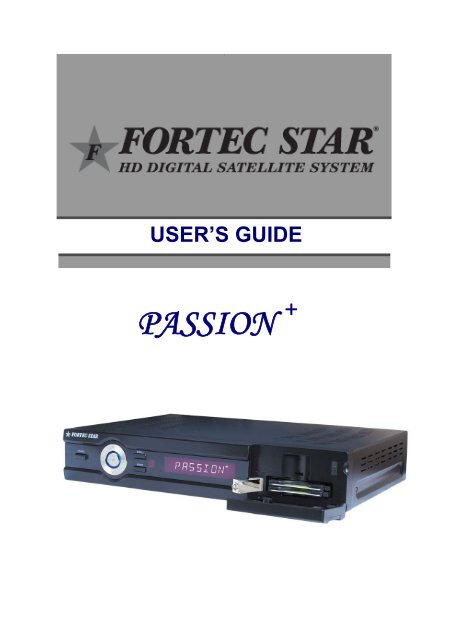 Table of Contents - FortecStar