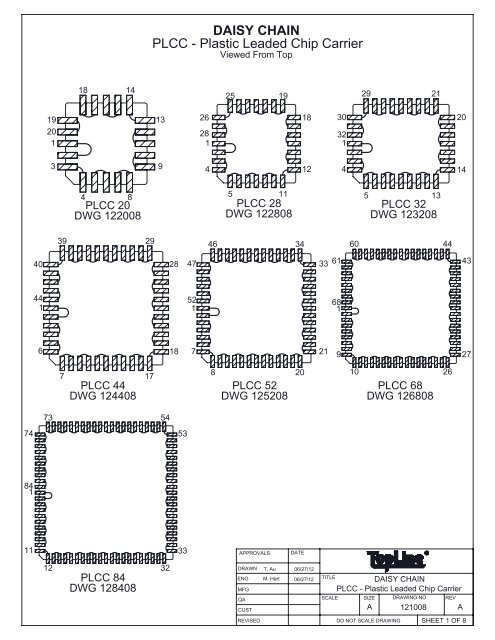 PLCC Daisy Chain DWG 121008