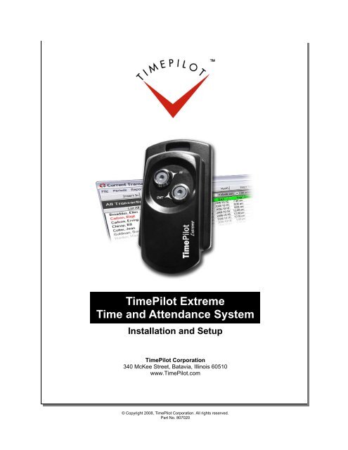 Extreme Manual for PDF.pub - Employee Time Clocks