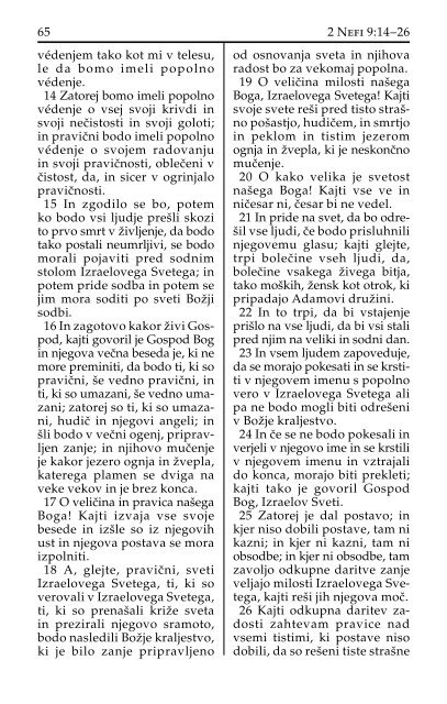 65 2 Nefi 9:14–26 véde