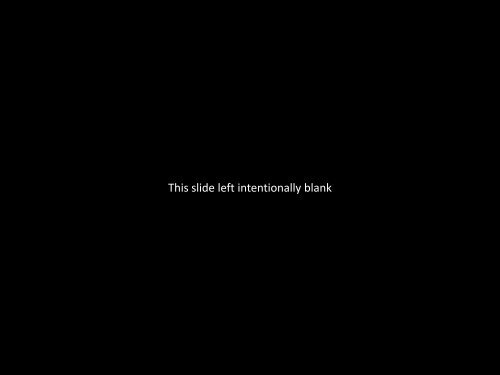 This slide left intentionally blank