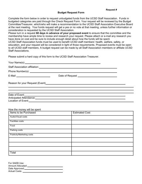 Budget Request Form Blink budget-request-form-blink