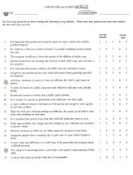 Toddler Behavior Assessment Questionnaire Mother & Caregiver