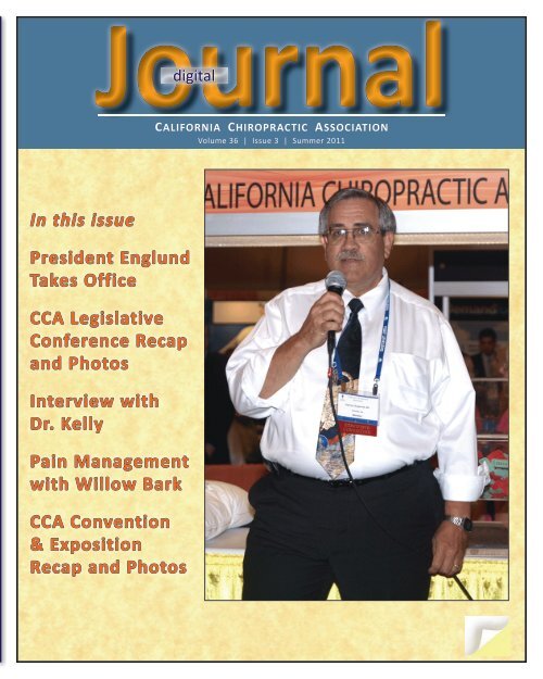 One-up "printable" edition - CCA Journal magazine