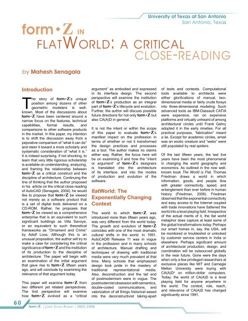 a Critical Close-Reading - form-Z