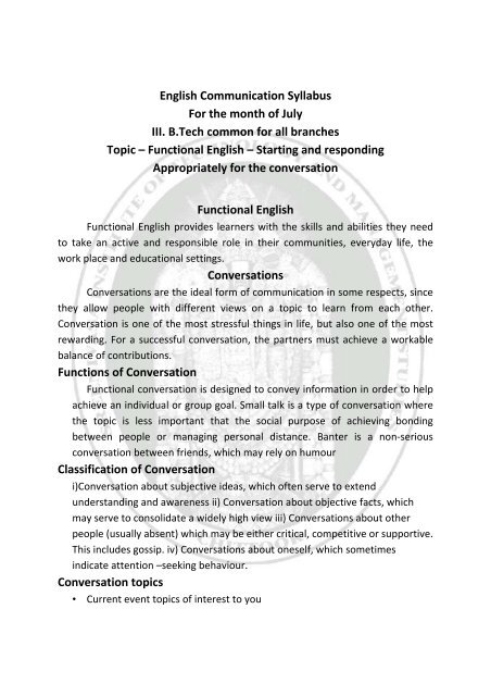 functional english theory and exercises