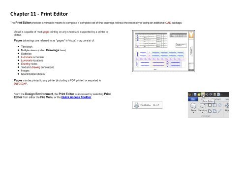 Chapter 11 - Print Editor - Visual
