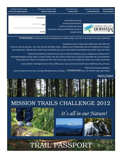 TRAIL PASSPORT