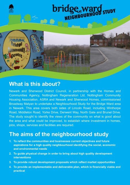 Bridge Ward Neighbourhood Study Leaflet - Newark and Sherwood ...