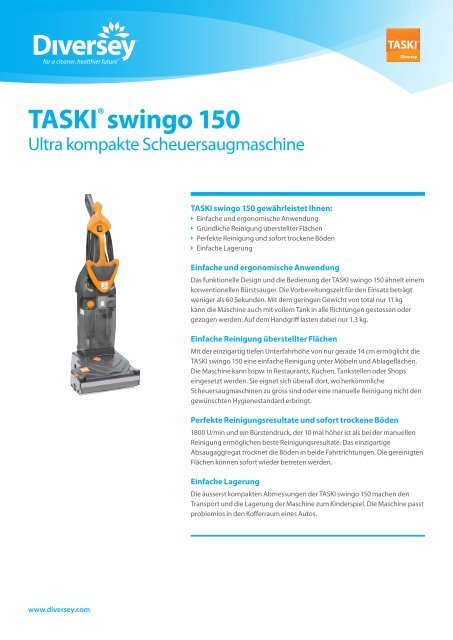 TASKI®swingo 150