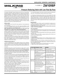 Competitor Cross Reference Guide FLUSH-VALVES - Zurn