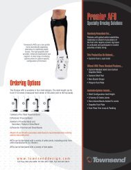 Townsend Premier KAFO Order Form - OPC Health