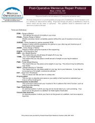 acl rehabilitation protocol, operative with meniscus repair