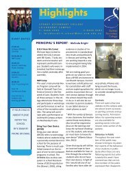 HIGHLIGHTS - Sydney Secondary College Leichhardt Campus