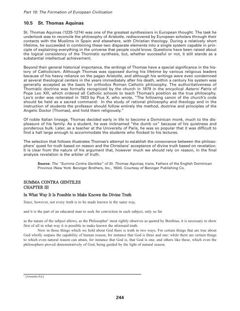 10.5 St. Thomas Aquinas 244 - Patrick Minges