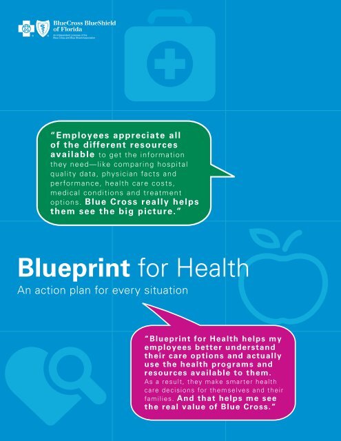 Blueprint for Health Brochure - Blue Cross and Blue Shield of Florida