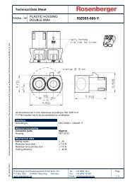 59Z113-000-Y - Rosenberger Hochfrequenztechnik