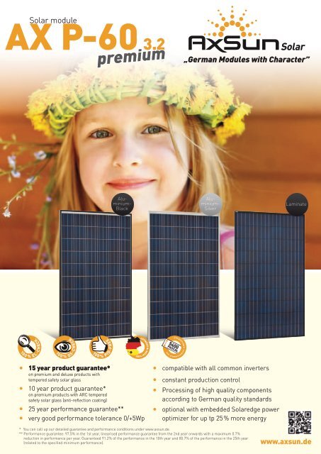 Axsun Premium Black Solarmodule To Buy | www.oceanproperty.co.th