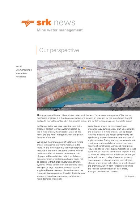Mine - SRK Consulting