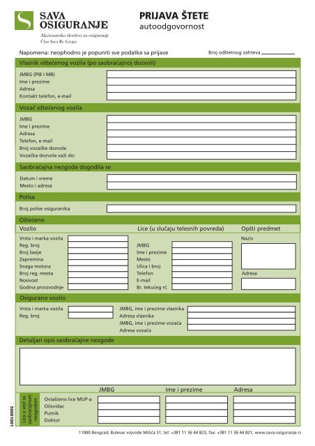 pdf - Sava Osiguranje