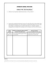 Homework Seven Solutions
