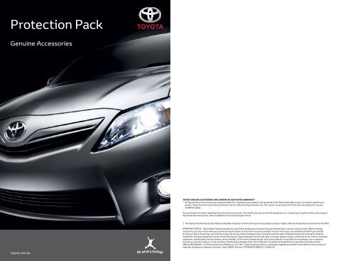 Protection Pack - Toyota