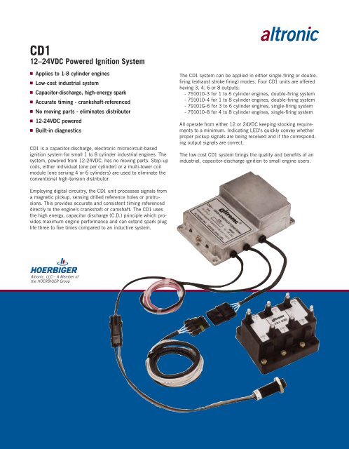 CD1 6-97: CDI Brochure - Altronic Inc.