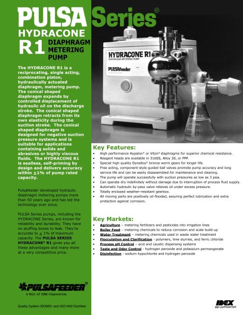 hydracone r1 - Viking Pump Canada