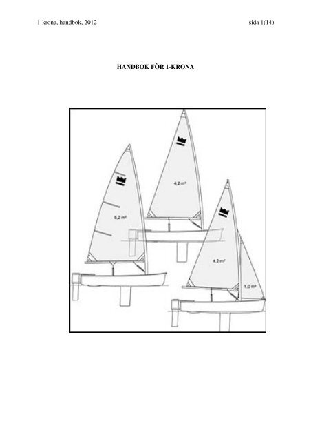 Handbok - Krona Boats