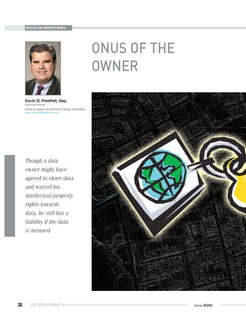 ONUS OF THE OWNER - LeClairRyan