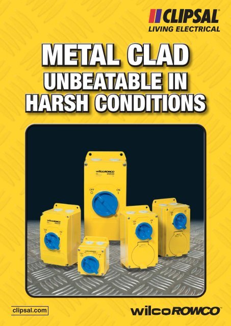 Clipsal Metal Clad Switches Catalogue | Lipstutorial.org