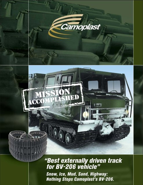 â Best externally driven track for BV-206 vehicleâ - Hellgeth