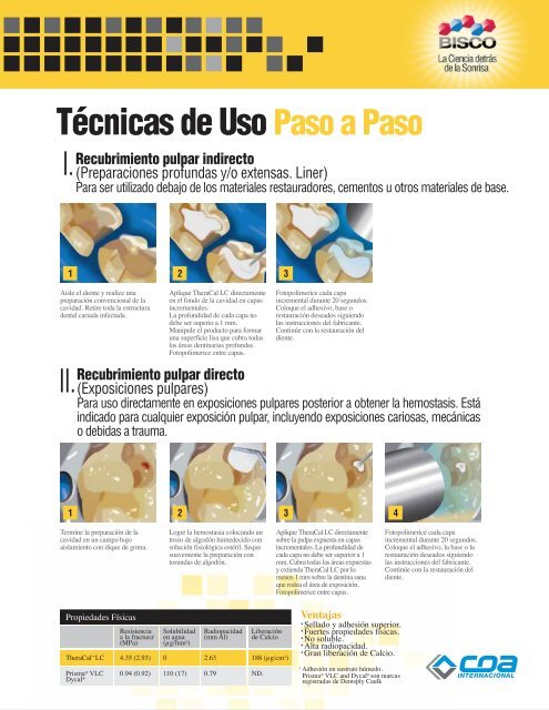 TheraCal LC Silicato de