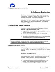 SINGLE/SOLE SOURCE JUSTIFICATION