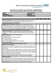 Instructions for Blood Culture Collection - Pathology