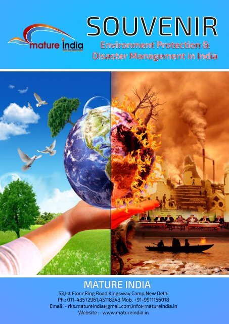 SOUVENIR - Environment Protection & Disaster Management in India