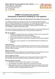 Strata control certificate - OHMS