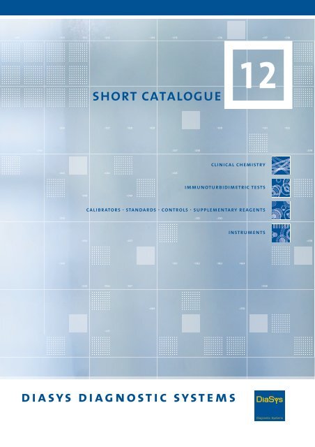 short catalogue - DiaSys Diagnostic Systems GmbH