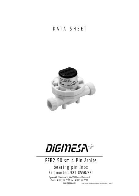 measurement tips - Digmesa