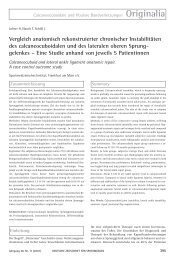 Bursitis subachillea und Haglund Pseudoexostose
