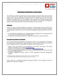 Claim Form - HDFC Life