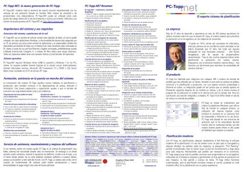 PC-Topp.NET, la nueva generaciÃƒÂ³n de PC - PC-Topp - Neugebauer ...
