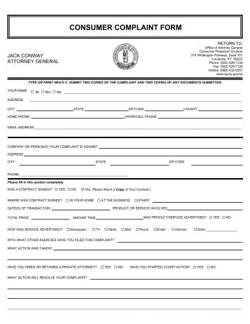 Approved Contractor, consumer complaints example form - NICEIC