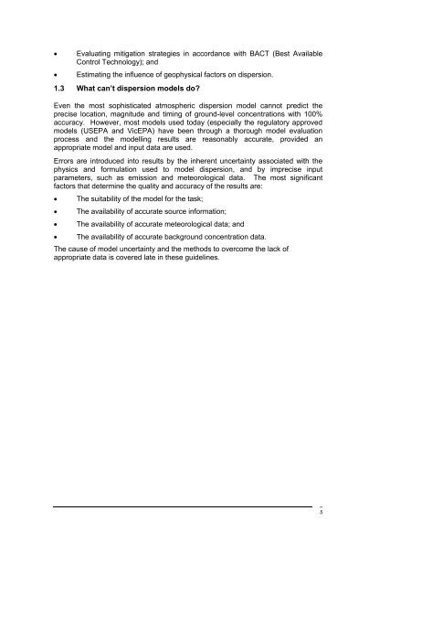 Evaluating mitigation