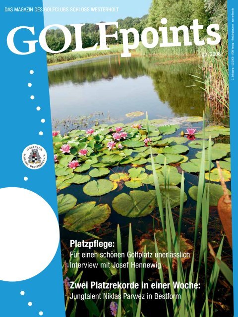 Golfpoints 2_08 okay.qxd - Golfclub Schloss Westerholt eV