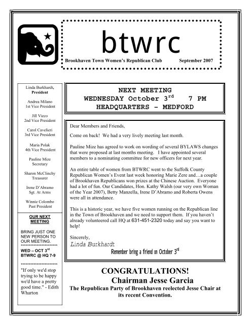 CONGRATULATIONS! Chairman Jesse Garcia - Brookhaven Town ...