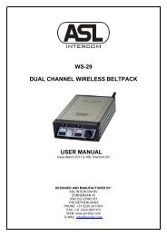 ASL Digital Intercom - ASL Intercom