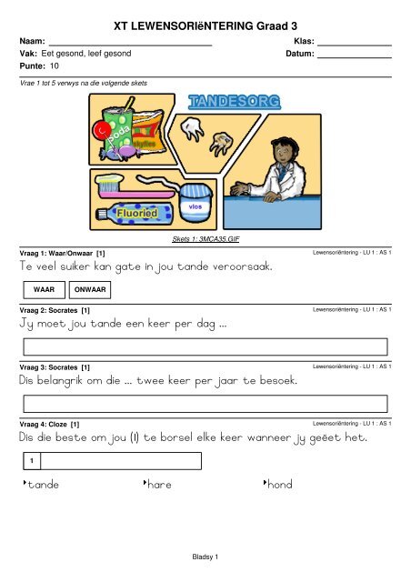 Eet gesond, leef gesond